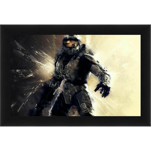 Плакат, постер на бумаге Halo 4. Размер 30 х 42 см