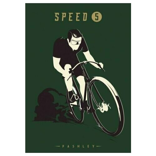 Плакат, постер на бумаге Pashley bike-Пашли Байк. Размер 42 х 60 см