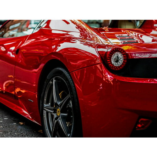 Плакат, постер на бумаге Ferrari/Феррари/авто/автомобиль/машина. Размер 30 х 42 см