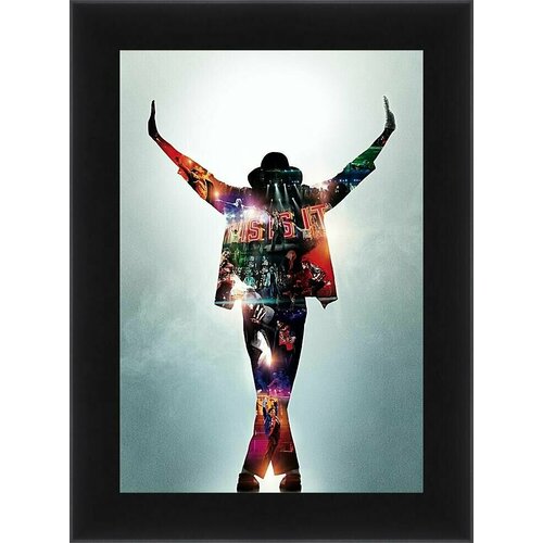 Плакат, постер на холсте Майкл Джексон. Michael Jackson. Размер 42 х 60 см