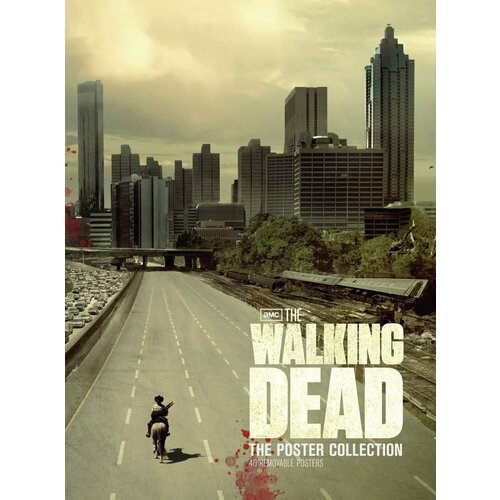 Плакат, постер на холсте Ходячие мертвецы (The Walking Dead, сериал, 2010-2022г). Размер 21 х 30 см