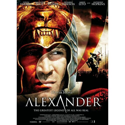 Плакат, постер на холсте Александр (Alexander, 2004г). Размер 30 х 42 см