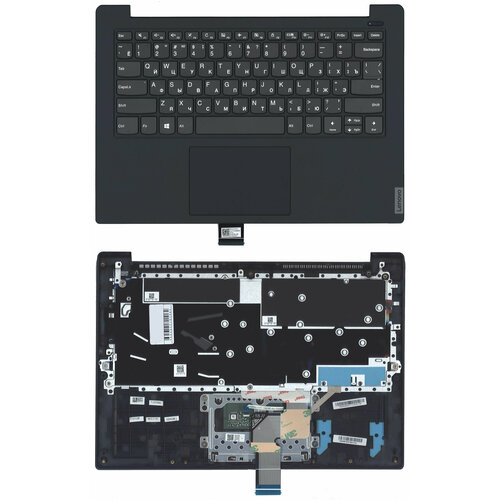 Клавиатура OEM для ноутбука Lenovo IdeaPad S340-14 топкейс dark blue