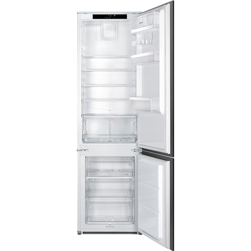 Встраиваемый комбинированный холодильник, Белый Smeg C41941F1
