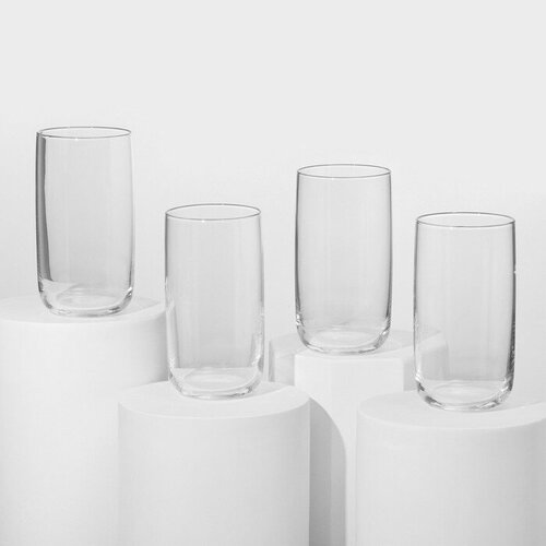 Paşabahçe Набор стеклянных стаканов Iconic, 540 мл, 4 шт