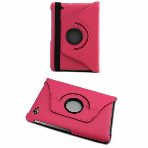 Чехол для планшета MyPads Samsung Galaxy Tab 2 10.1 P5100/P5110 поворотный роторный оборотный розовый кожаный