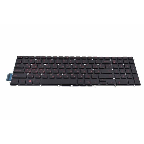 Клавиатура для Dell G5 15 5587 ноутбука с красной подсветкой