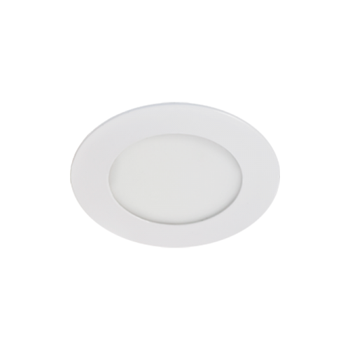 Светильник даунлайт LED круг белый Ecola downlight 6W 220V 2700K 120x20