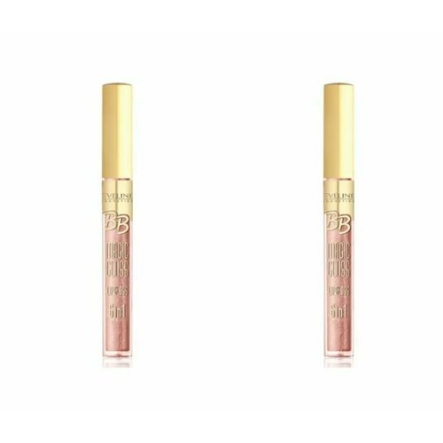Eveline Cosmetics Блеск для губ BB MAGIC GLOSS № 358, 9 мл, 2 штуки