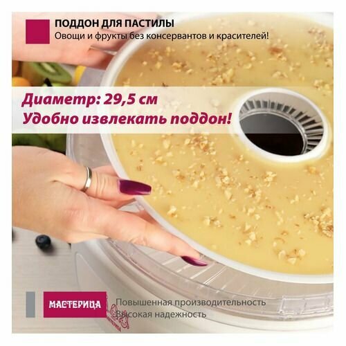 Поддон мастерица PР-0502, для сушки для фруктов и овощей