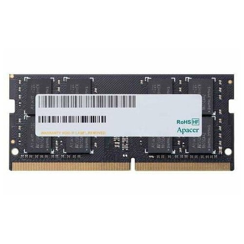 Оперативная память для ноутбука 16Gb (1x16Gb) PC4-21300 2666MHz DDR4 SO-DIMM CL19 Apacer AS16GGB26CQYBGH