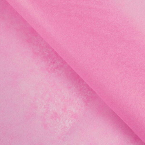 Бумага упаковочная тишью, розовая, 50 см x 66 см, 10 шт.