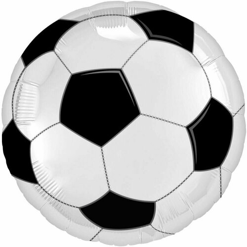 Воздушный шар Круг (18'/46 см) Футбольный мяч