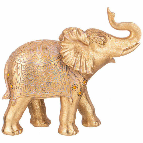 Статуэтка декоративная Lefard "Слон", полистоун, 23х9х20,5см