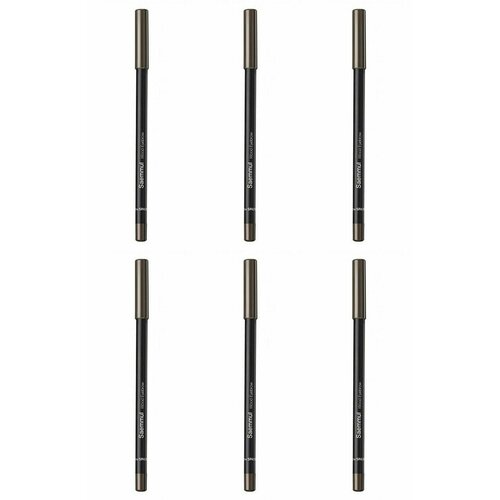 The Saem Карандаш для глаз и бровей Saemmul wood eyebrow, 02 gray brown, 6 шт