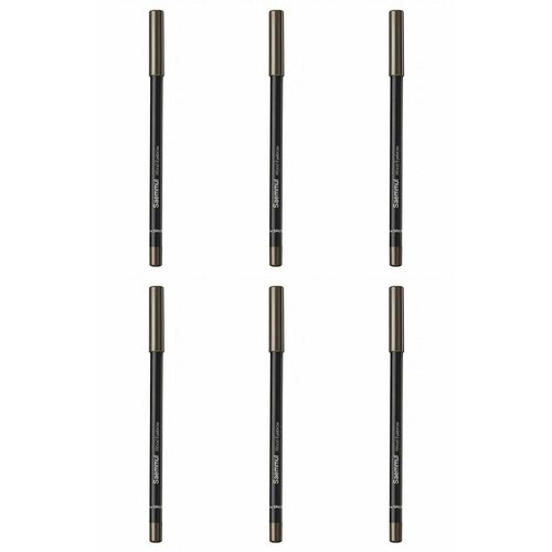 The Saem Карандаш для глаз и бровей Saemmul wood eyebrow, 02 gray brown, 6 шт