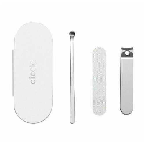 Набор для маникюра Маникюрный набор Xiaomi Hoto Clicclic Professional Nail Clippers Set, 3 предмета