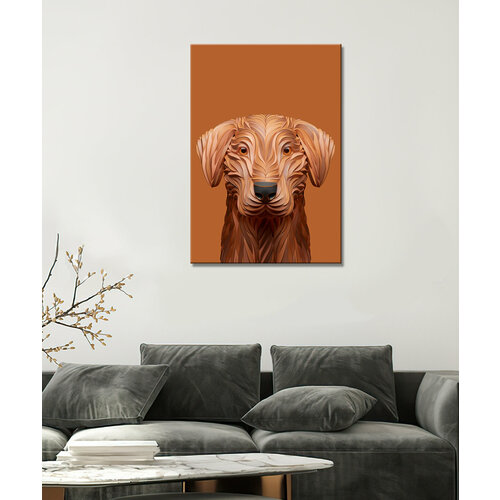 Картина/Картина на холсте для интерьера/Картина на стену/Картина для кухни/ - 3D иллюстрация животных (15) 60х80