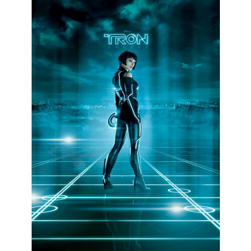 Плакат, постер на бумаге Tron: Legacy/Трон: Наследие/искусство/арт/абстракция/творчество. Размер 21 х 30 см