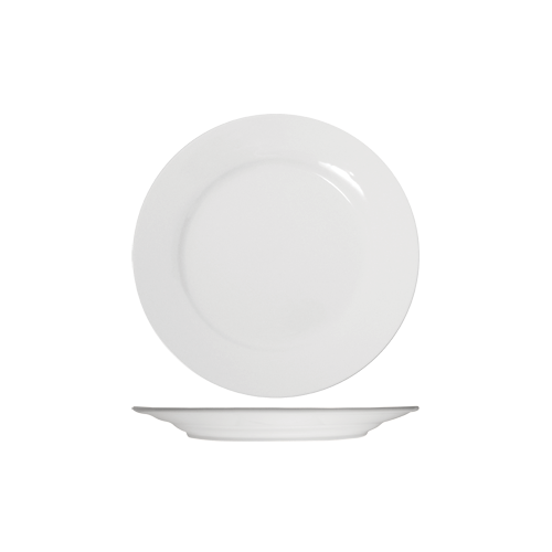Тарелка «Кунстверк» мелкая; фарфор; D=140, H=18мм; белый, Kunstwerk, QGY - A4055