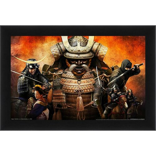 Плакат, постер на холсте Shogun: Total War. Размер 21х30 см