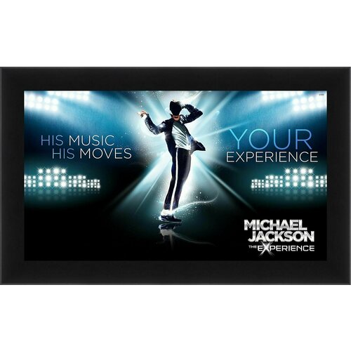 Плакат, постер на холсте Michael Jackson: The Experience. Размер 60 х 84 см