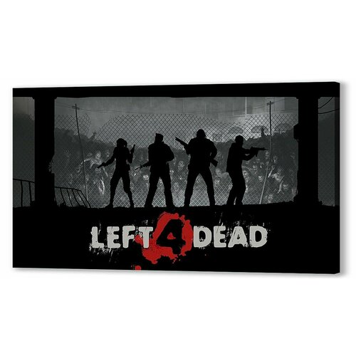 Плакат, постер на бумаге Left 4 Dead. Размер 30 х 42 см