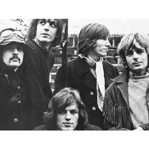 Плакат, постер на холсте Pink Floyd/Пинк Флойд/музыкальные/поп исполнитель/артист/поп-звезда/группа. Размер 60 х 84 см
