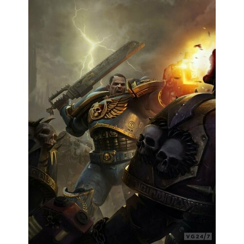 Плакат, постер на бумаге Warhammer/Вархаммер. Размер 42 на 60 см