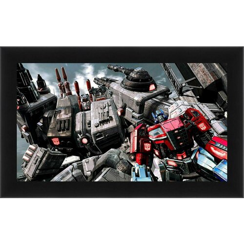 Плакат, постер на холсте Transformers: Fall Of Cybertron. Размер 21 х 30 см