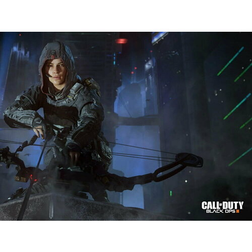 Плакат, постер на бумаге Call Of Duty: Black Ops 3/игровые/игра/компьютерные герои персонажи. Размер 42 на 60 см
