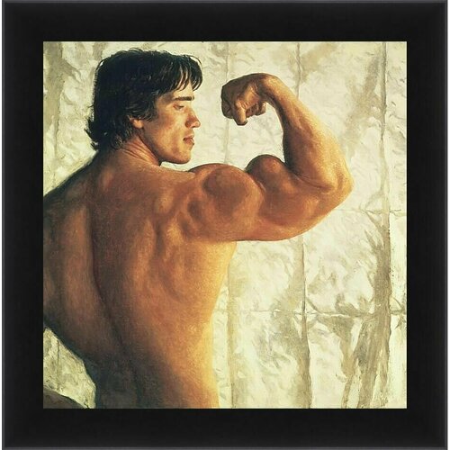 Плакат, постер на холсте Арнольд Шварценеггер (Arnold Schwarzenegger). Размер 60 х 84 см