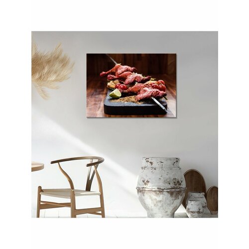 Картина на холсте с подрамником Мясо курицы 60х80