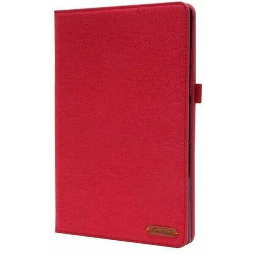 Чехол-книжка тканевый для планшета Samsung Galaxy Tab S8/S9, красный