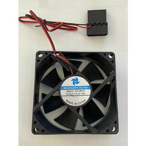 Вентилятор для компьютера Brushless DC Fan 80, molex