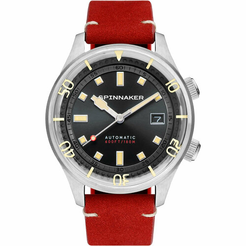 Наручные часы SPINNAKER SP-5062-01, черный, красный
