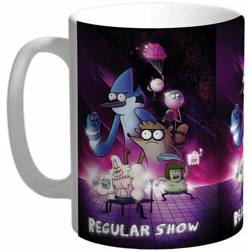 Кружка Обычный мультик Regular Show_13