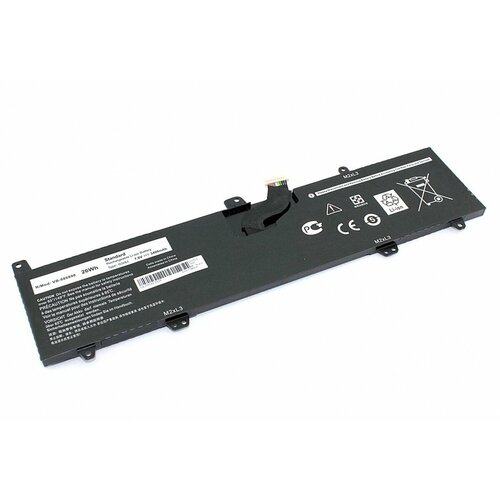 Аккумуляторная батарея для ноутбука Dell Inspiron 11 3162-4742 7.6V (3400mAh)