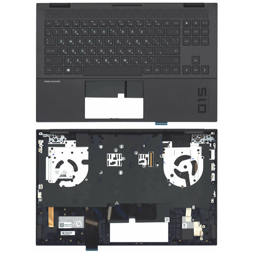 Клавиатура OEM для ноутбука HP Omen 15-EK 15-EN топкейс RGB