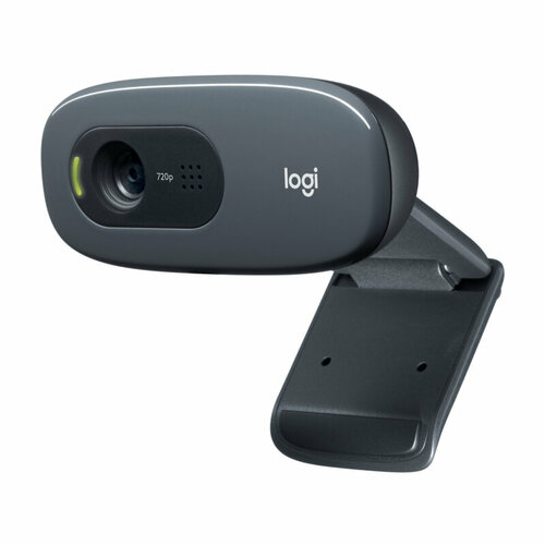 Logitech Веб-камера Logitech c270 960-000999 с микрофоном, серый (USB2.0) (ret)