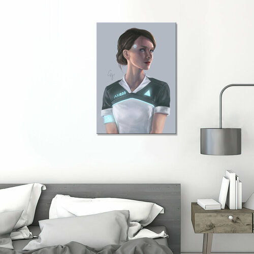 Интерьерная картина на холсте - Дейтройт AX400 женщина андроид 20х30