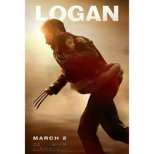 Плакат, постер на холсте Логан (Logan), Джеймс Мэнголд. Размер 30 х 42 см