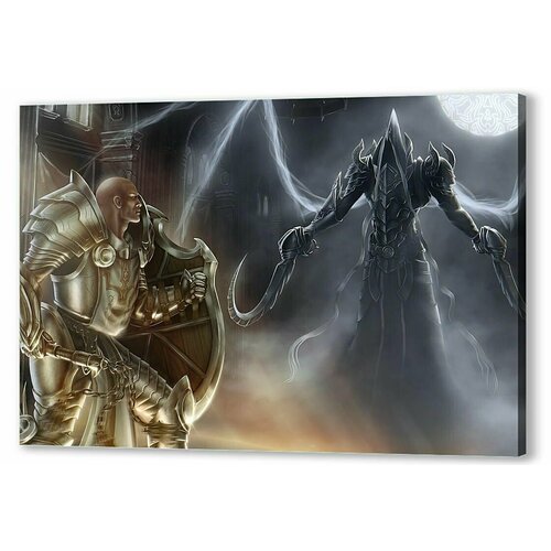 Плакат, постер на бумаге Diablo III: Reaper Of Souls. Размер 21 х 30 см