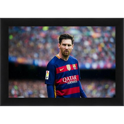 Плакат, постер на холсте Лионель Месси (Lionel Messi). Размер 42 х 60 см