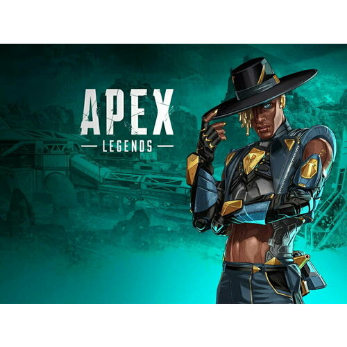 Плакат, постер на холсте Apex Legends-Seer/игровые/игра/компьютерные герои персонажи. Размер 42 х 60 см