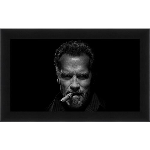 Плакат, постер на холсте Арнольд Шварценеггер (Arnold Schwarzenegger). Размер 60 х 84 см