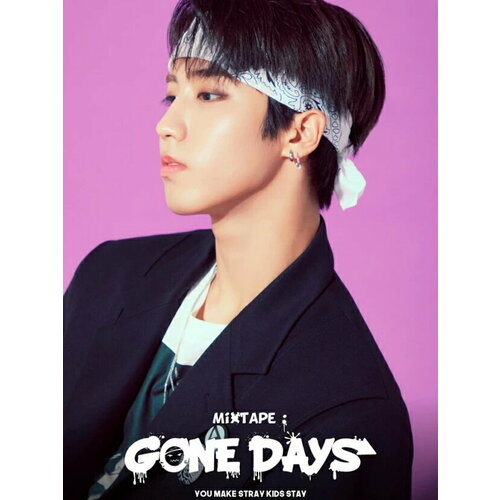 Плакат, постер на холсте Stray Kids-Хан Джисон/музыкальные/поп исполнитель/артист/поп-звезда/группа. Размер 21 х 30 см