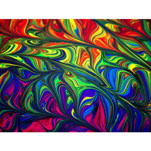 Плакат, постер на бумаге Abstraction/Абстракция/искусство/арт/абстракция/творчество. Размер 60 на 84 см