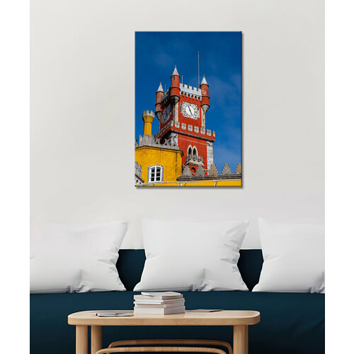 Картина/Картина на холсте для интерьера/Картина на стену/Картина для кухни/ - Португалия архитектура 28 60х80