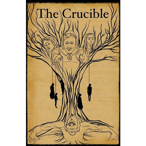 Плакат, постер на бумаге The Crucibl/Суровое испытание. Размер 21 х 30 см